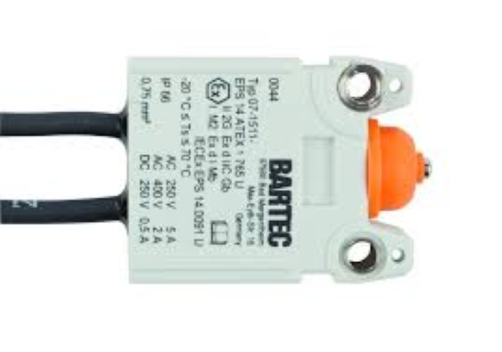 Bartec 07-2961-1062/01 Robust Limit Switch With Plunger - Bartec ...