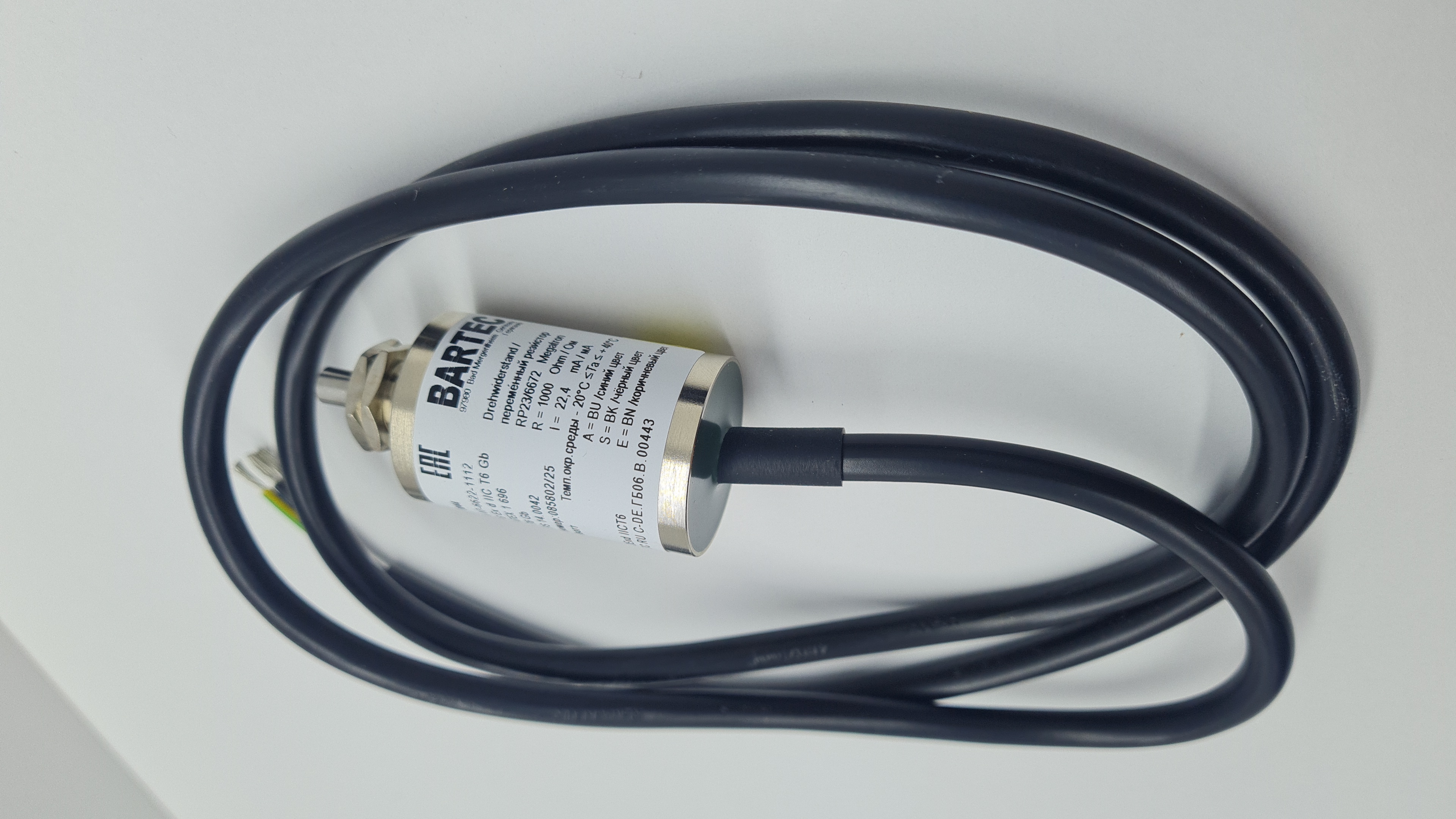 Bartec 07-6622-0112 Rotary Potentiometer - Bartec | Imtek Engineering ...