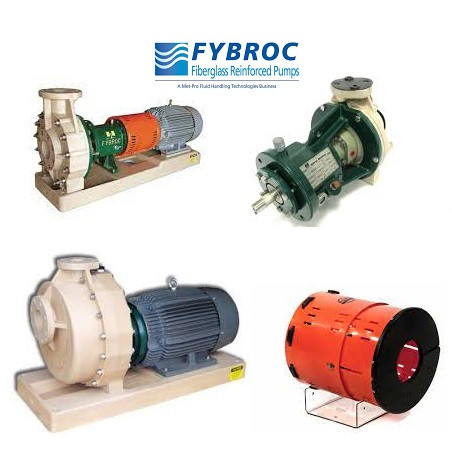 Fybroc 2x3x13 Series 1500 Horizontal Fiberglass Pump - Fybroc | Imtek ...