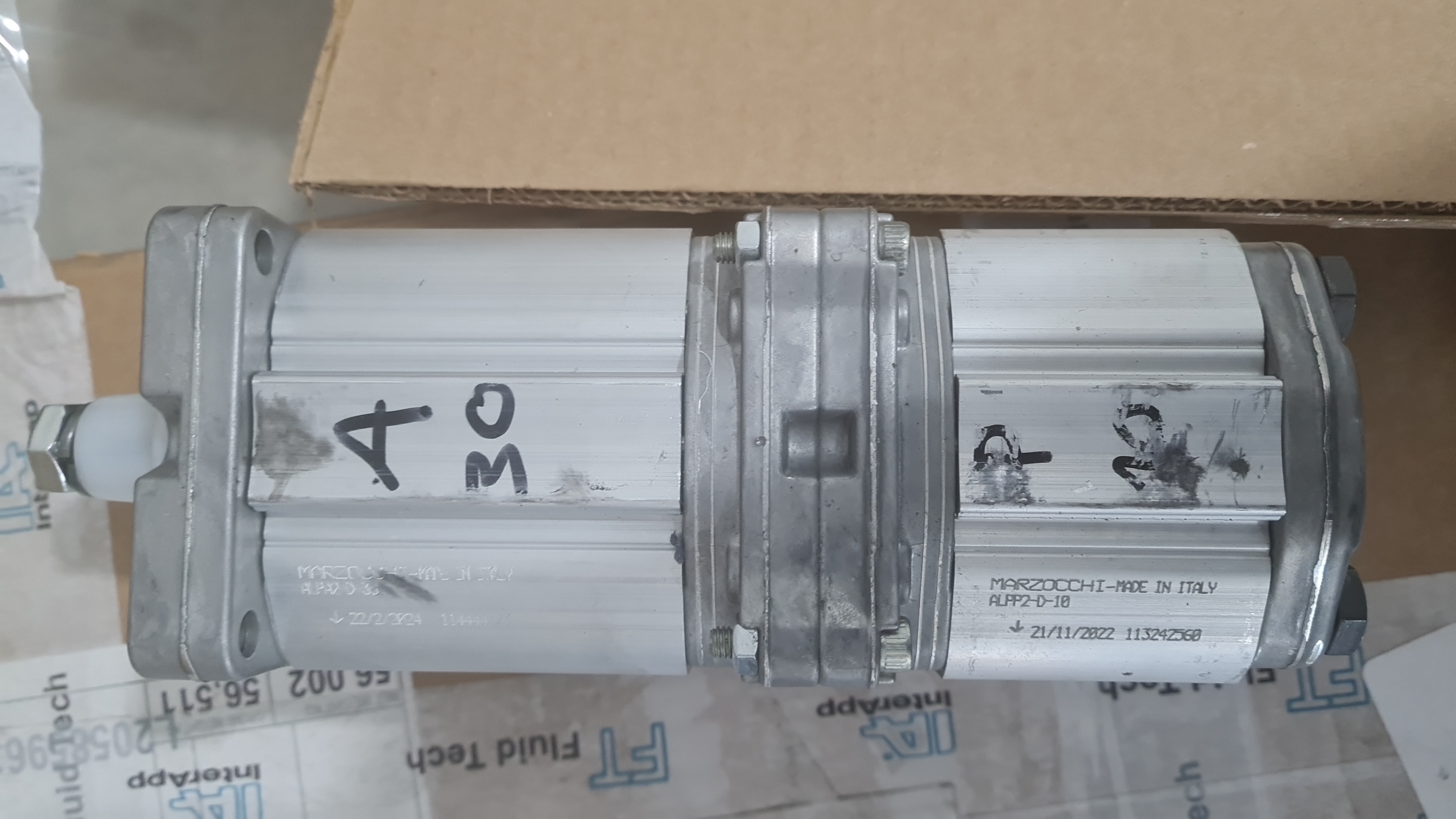 Marzocchi ALPA2-D-30 + ALPP2-D-10 Hydraulic Pump - Marzocchi | Imtek ...