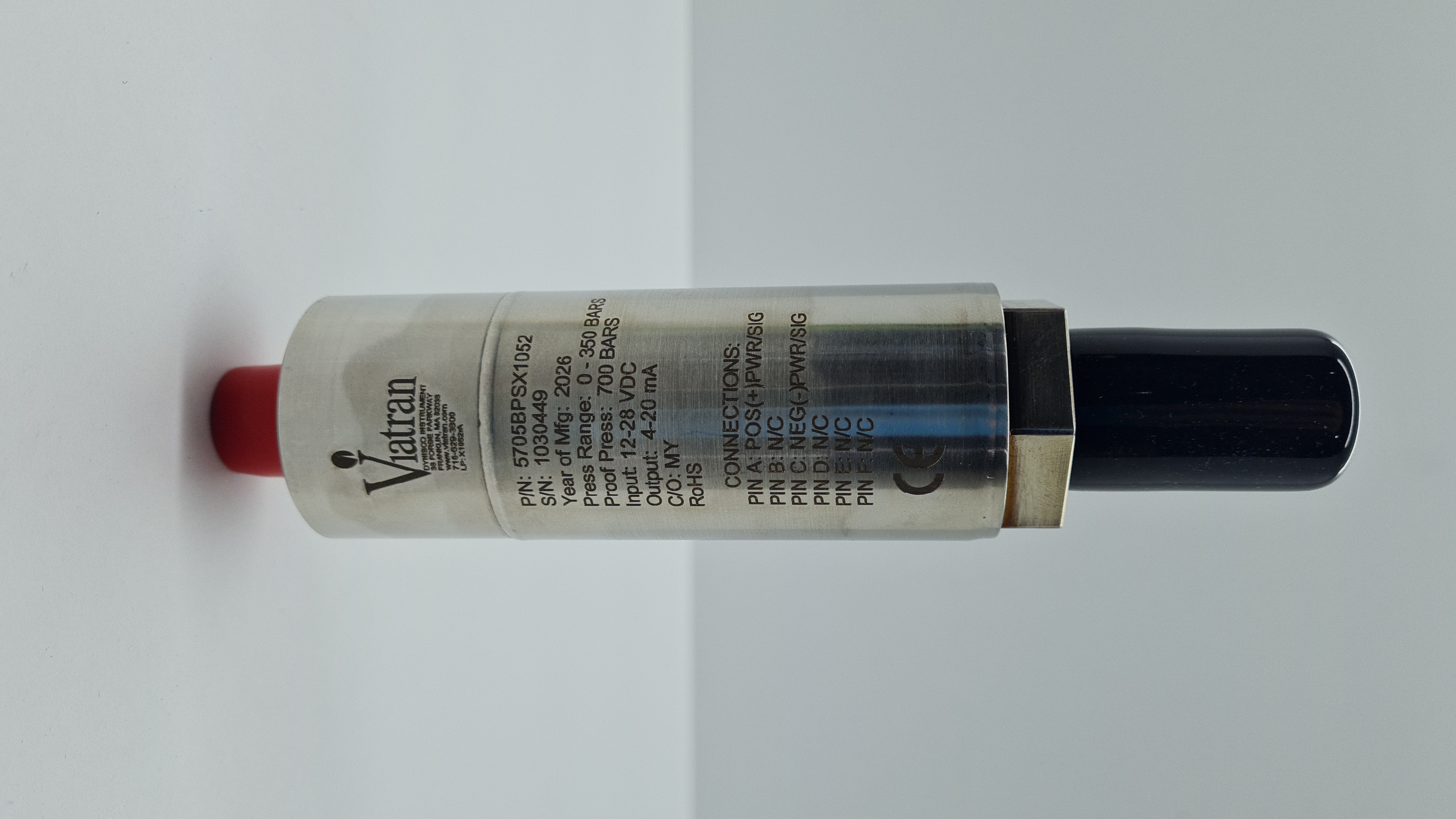 Viatran 5705BPSX1052 Pressure Transmitter - Viatran | Imtek Engineering ...